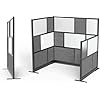 Amazon.com: Stand Up Desk Store Expanse Modular Wall | 70'' x 70'' Wall ...