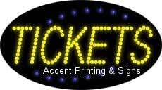 Amazon.com: Tickets Flashing & Animated LED Sign (High Impact, Energy ...