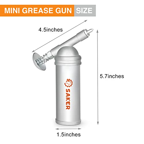 Snapklik.com : Saker Mini Grease Gun-Portable Multipurpose 1000PSI ...