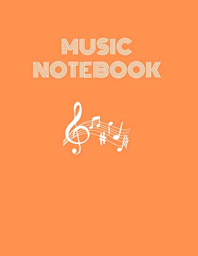 Music Notebook: Music Writing Notebook For Kids and Adults | Blank ...