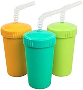 Amazon.com: 3 paquetes de popotes : Bebés