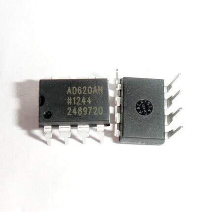 1 UNIDS AD620 AD620AN AD620ANZ DIP-8 Amplificador de instrumentación de ...