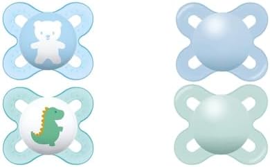 Amazon.com : MAM Original Start Newborn Baby Pacifier 2 Count & MAM ...