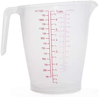 Plastic Measuring Jug, Measuring Cup Jugs for Baking Cooking, 150ML ...