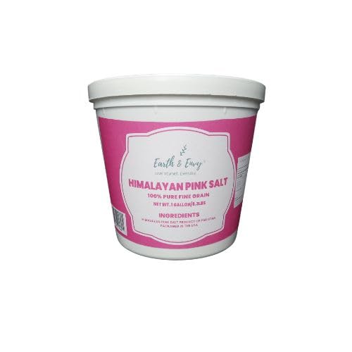 Amazon.com : Earth & Envy Himalayan Pink Salt- Coarse Grain -5LB Bucket ...