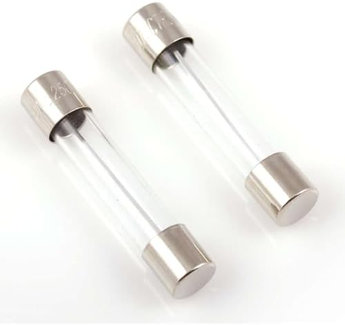 Fuse 20A - 6.35mm X 32mm PAF Glass Fuse - Pack of 10 : Amazon.in: Car ...