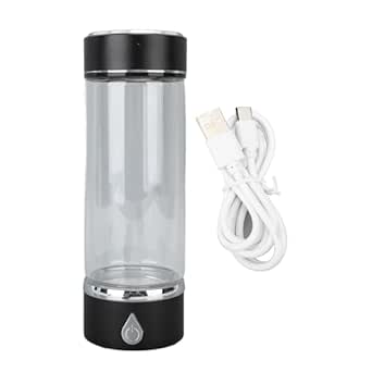 Hydrogen Water Bottle, Cup PEM SPE Technology Rechargeable Portable ...