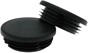 Vital Parts 10 Pack Scaffold Round Inserts, Tube Insert, LDPE, Tube End ...