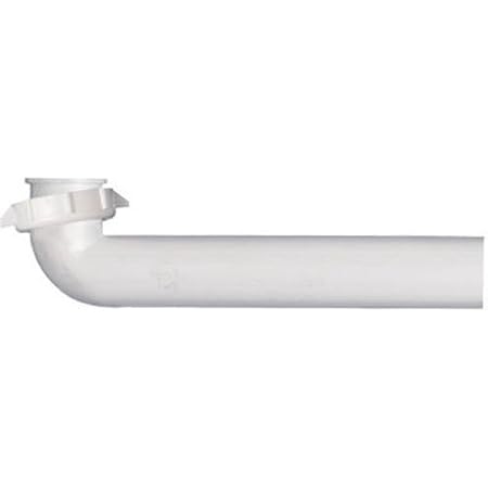 Eastman 35389, White Waste Arm with Slip-Joint Connection, 1-1/2 inch x ...