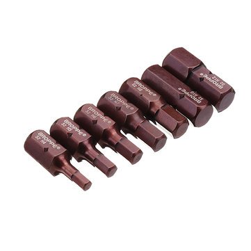 7pcs 30mm Hex Screwdriver Bit H4/H5/H6/H7/H8/H10/H12 10mm Hex Shank ...