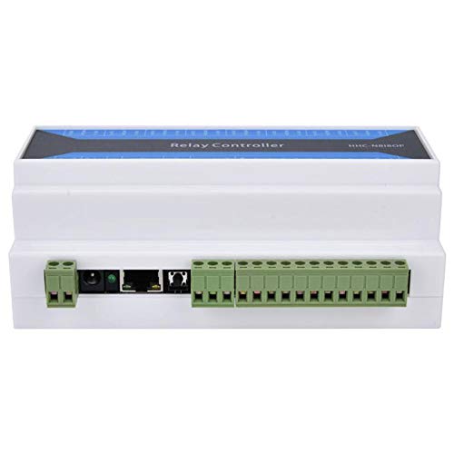 Buy Facibom 8 Channel Industrial Ethernet IP Network Relay Module Remote Controller Device ...