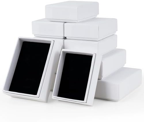 Amazon.com: MTXTOP 12pcs Exquisite Cardboard Jewelry Gifts Boxes for ...