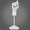 Amazon.com: Gasshia Flexible Hand Model Figure Poseable Art Mannequin ...