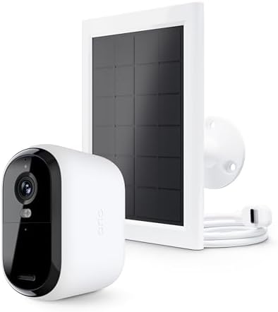 Amazon.com : Arlo Essential Security Camera XL 2K with Solar Panel ...