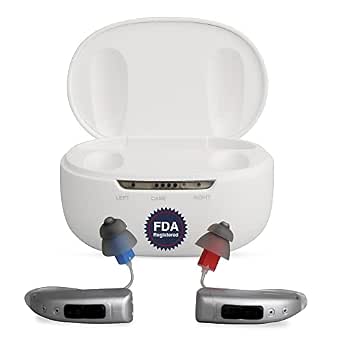 Amazon.com: FDA Registered Rechargeable OTC Hearing Aid Kit, CONTROL by ...