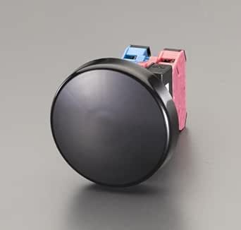 Amazon | 1a-1b/30mm 押しボタンスィッチ(特大型・黒) EA940D-36 | 押しボタンスイッチ | 産業・研究開発用品 通販