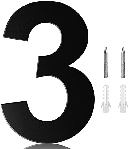 8 Inch House Numbers, Stainless Steel Modern House House Numbers for ...