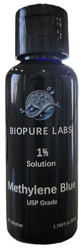 Biopure Labs, Methylene Blue 1% Solution 50ML – Ultra Pure, USP Grade ...