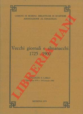 Amazon.com: Vecchi giornali e almanacchi 1725-1900.: N.A. -: Books