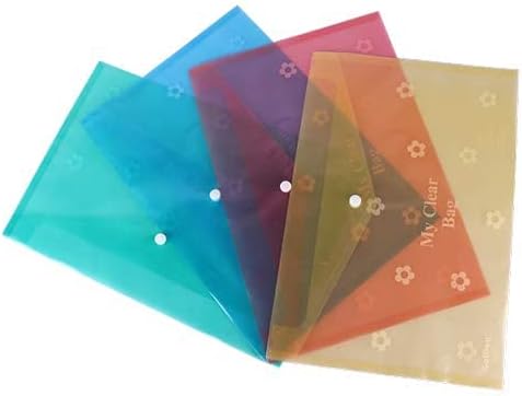 Pc2Arcraft Transparent Plastic Envelope Folder File for Documents ...