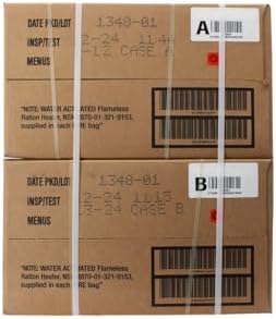 Amazon.com: MRE Meals Ready to Eat A Or B case 2025, 2026 inspection ...