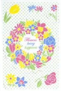 Amazon.co.jp: Sanko KP-09 Suction Toilet Deodorizing Sheet, Wreath ...
