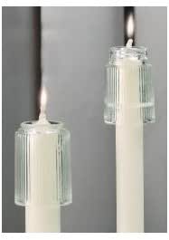 Amazon.com: Glass Candle Follower - 1 Count : Home & Kitchen