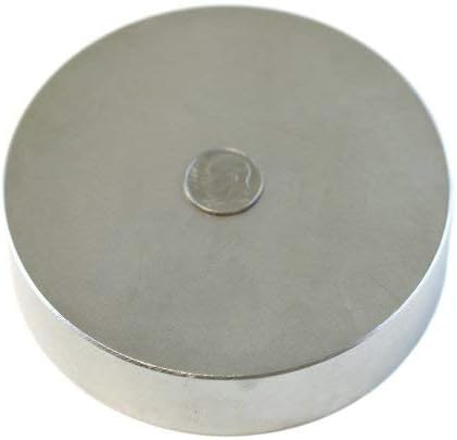 Amazon.com: Applied Magnets® 4" x 1" Grade N42 Neodymium Disc Magnet ...
