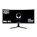 Alienware 34" (86.36 cm) Curved QD-OLED Gaming Monitor-AW3423DWF, WQHD ...