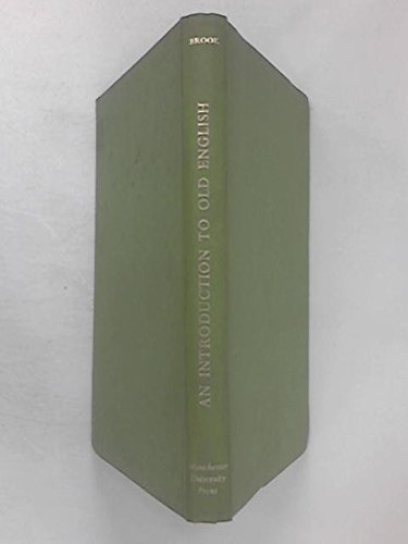 An Introduction to Old English.: Brook, G L: 9780719001123: Amazon.com ...
