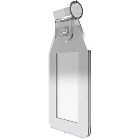 Pos Display Shop Swing Tag Euro Hook EPOS Price Ticket Holders - Clear ...