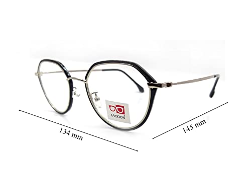 Buy A VIZION Unisex Zero Number Spectacles With Blue Cut(Blue-Ray ...