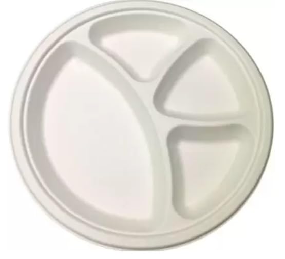 Buy SHOP & SHOPPEE Eco-Friendly, Safe & Hygienic Plate with 4 Sections ...