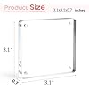 Amazon.com - Vowcarol 3x3 Picture Frame, Clear Acrylic Frame, Strong ...