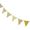 G2PLUS Extra Large Fabric Bunting 12 Feet Banner Garlands with 12PCS ...