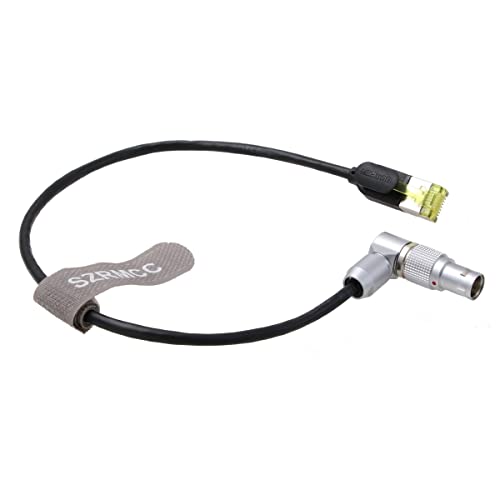 SZRMCC Rotatable Flexible Right Angle 10 Pin to RJ45 Ethernet Cable for ...