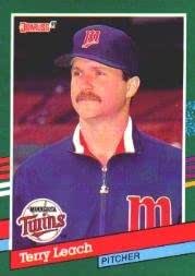 Amazon.com: 1991 Donruss Baseball Card #715 Terry Leach : Collectibles ...