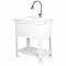 UTILITYSINKS USA-Made Plastic Freestanding 24 in x 24-Inch UtilityTub ...