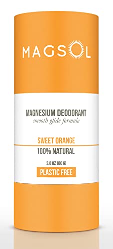 MAGSOL Plastic-Free Natural Deodorant for Women - 100% Aluminum Free ...