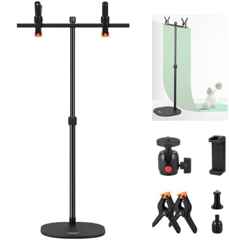 Amazon.com: Small Backdrop Stand 3x3.3ft, Adjustable Photo Backdrop ...