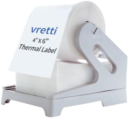 Amazon.com : vretti Label Holder for Rolls and Fan-fold Labels, Thermal ...