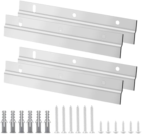 Pilikoll 4 Pcs 15CM French Cleat Picture Hanger Z Hanger Wall Bracket ...