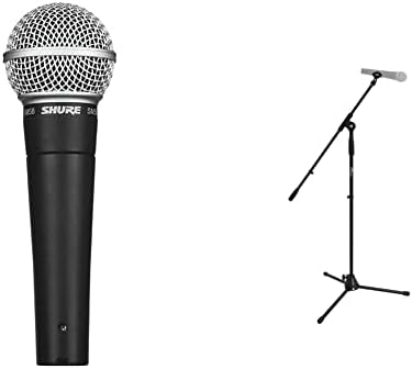 Shure SM58-LCE Cardioid Dynamic Vocal Microphone with Pneumatic Shock ...