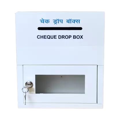 Lavicraft Attractive Metal Cheque Drop Box NB/CS with Lock & Two Keys ...