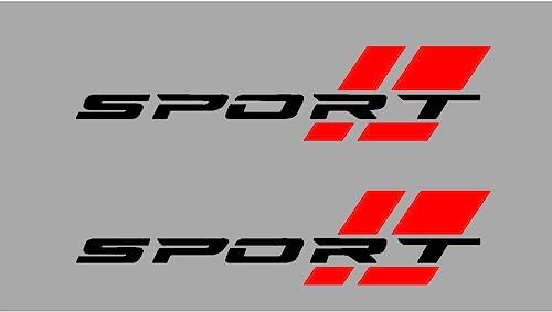 ARWY car sticker Sport Letter Decal,2 PCS 16 inch Truck Side Vinyl ...