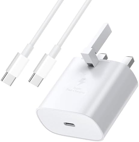 Galaxy A55/A55 5G/A54/A53/A52s/A51/A50 Charger Plug [25W] Super Fast ...