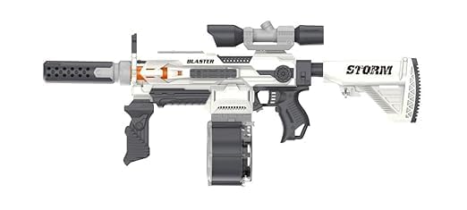 FREK SELAK Blaster Shot Gun Ak47 Rifle Shooting Gun for Kids with Laser ...