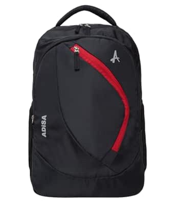 Buy ADISA Casual Backpack School College Bag Pack (BP057-BLACK) at ...