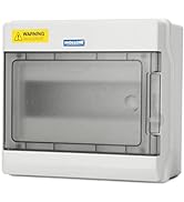 MOLLOM 2 Way Circuit Breaker MCB Distribution Protection Box with DIN ...