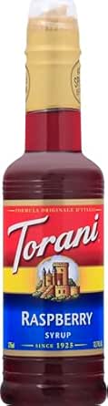 Torani Puremade Syrup Raspberry 12.7FO : Amazon.co.uk: Grocery